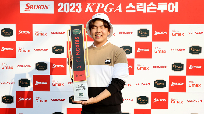 2023 KPGA 코리안투어 : KPGA소식 : ‘국가대표’ 장유빈, 2023 KPGA 스릭슨투어 1회 대회 정상 등극 : SBS
