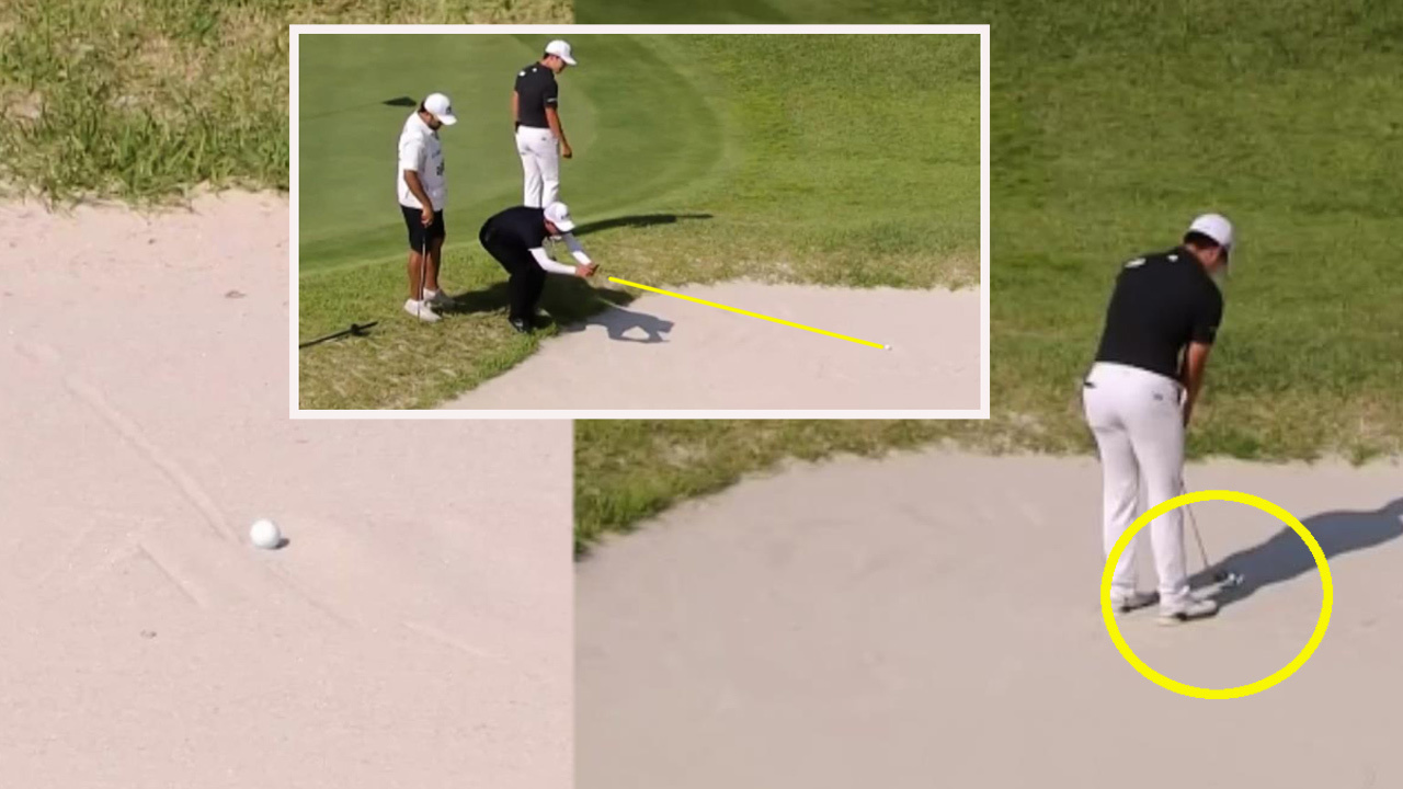 2023 KPGA 투어 : KPGA소식 : [영상] 진기명기! 퍼터로 벙커 탈출을 시도하는 이재경 [KPGA] : SBS Golf