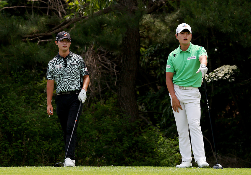 SBS Golf 뉴스 : KPGA : [2023 KPGA 프로골프 구단 리그] ‘챔피언 4명 보유’ CJ, ‘구단 랭킹’ 17주 연속 1위 : SBS Golf