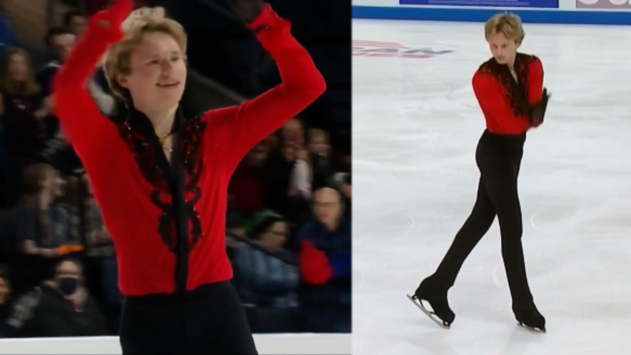 2023-24 ISU 국제빙상대회 : ISU 소식 : [영상] ‘점프의 신이 스텝까지 업그레이드’ 쇼트 1위 일리아 말리닌 [피겨 그랑프리 1차 남자 쇼트] : SBS