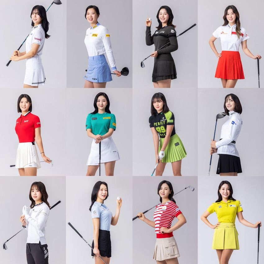 2024 KLPGA투어 : KLPGA소식 : ‘제16대 KLPGA 홍보모델’ 화보 사진 공개! : SBS Golf