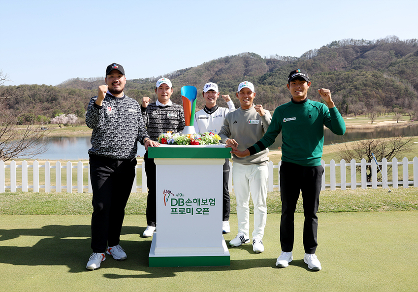 2024 KPGA 투어 : KPGA소식 : 개막전 ‘제19회 DB손해보험 프로미 오픈’ 포토콜 진행…’역대 최대 규모 시즌 시작’ [KPGA] : SBS Golf