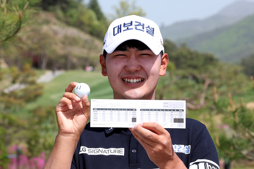 2024 KPGA 투어 : KPGA소식 : [KPGA 파운더스컵 with 한맥CC] 1R. 단독 선두 고군택 인터뷰 : SBS Golf