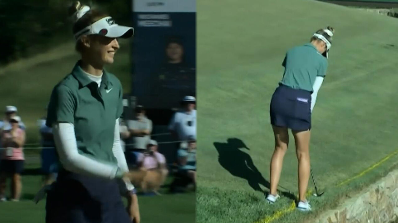 2024 US 여자오픈 : US 여자오픈 소식 : [영상] 이번에는 다르다! 12번 홀을 극복해 내는 넬리 코다 [US 여자오픈] : SBS Golf