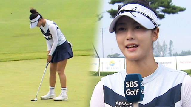 SBS Golf 뉴스 : 전체 뉴스 : [영상] ‘송종국 딸’ 송지아, 점프투어 11차전에서 5언더 파 공동 11위 [KLPGA] : SBS Golf